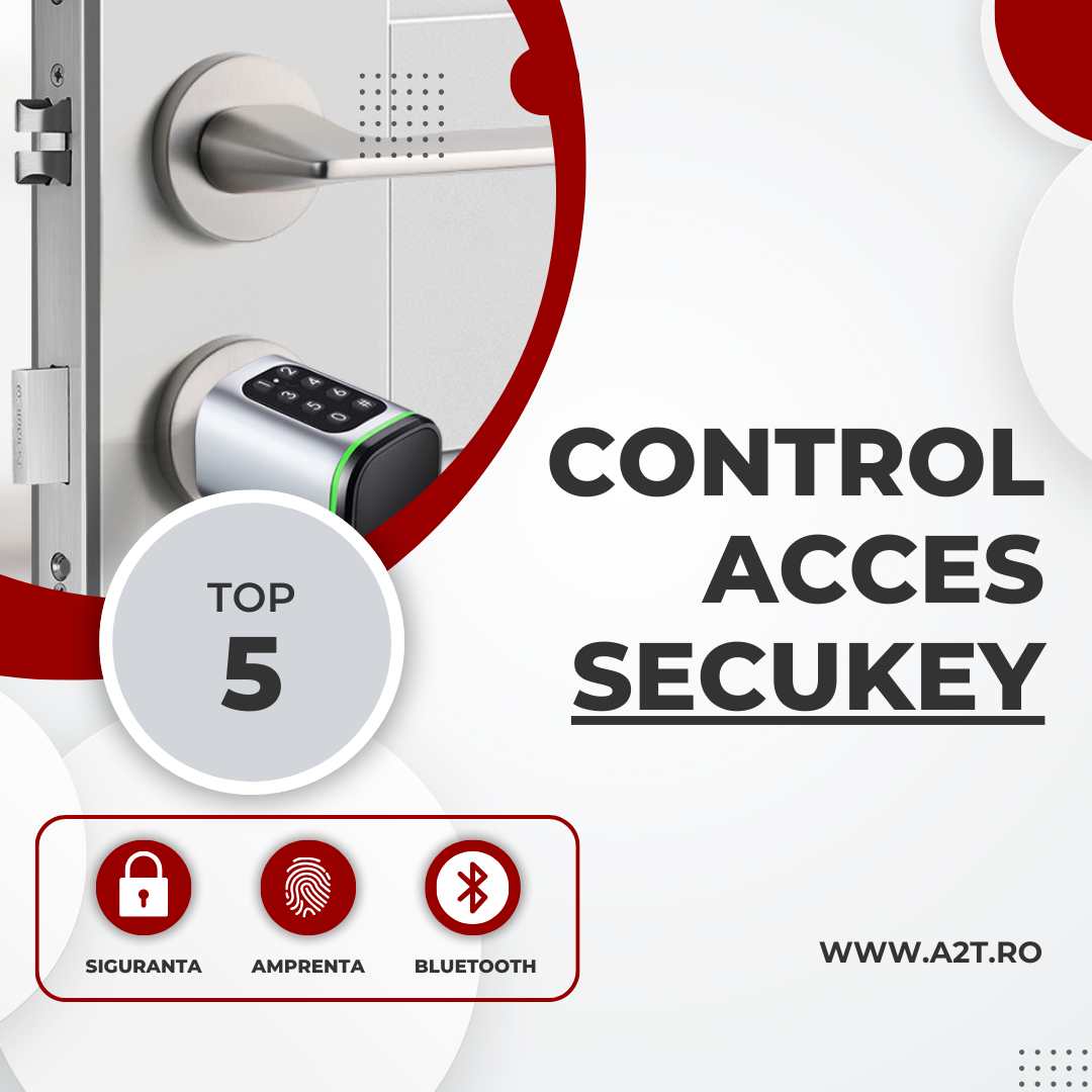 Top 5 dispozitive pentru control acces Secukey | Atu Tech - A2T.ro